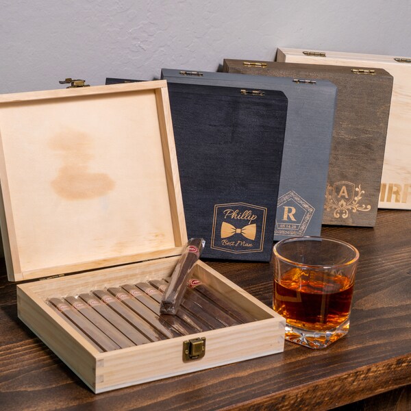 Cigar Box - Etsy