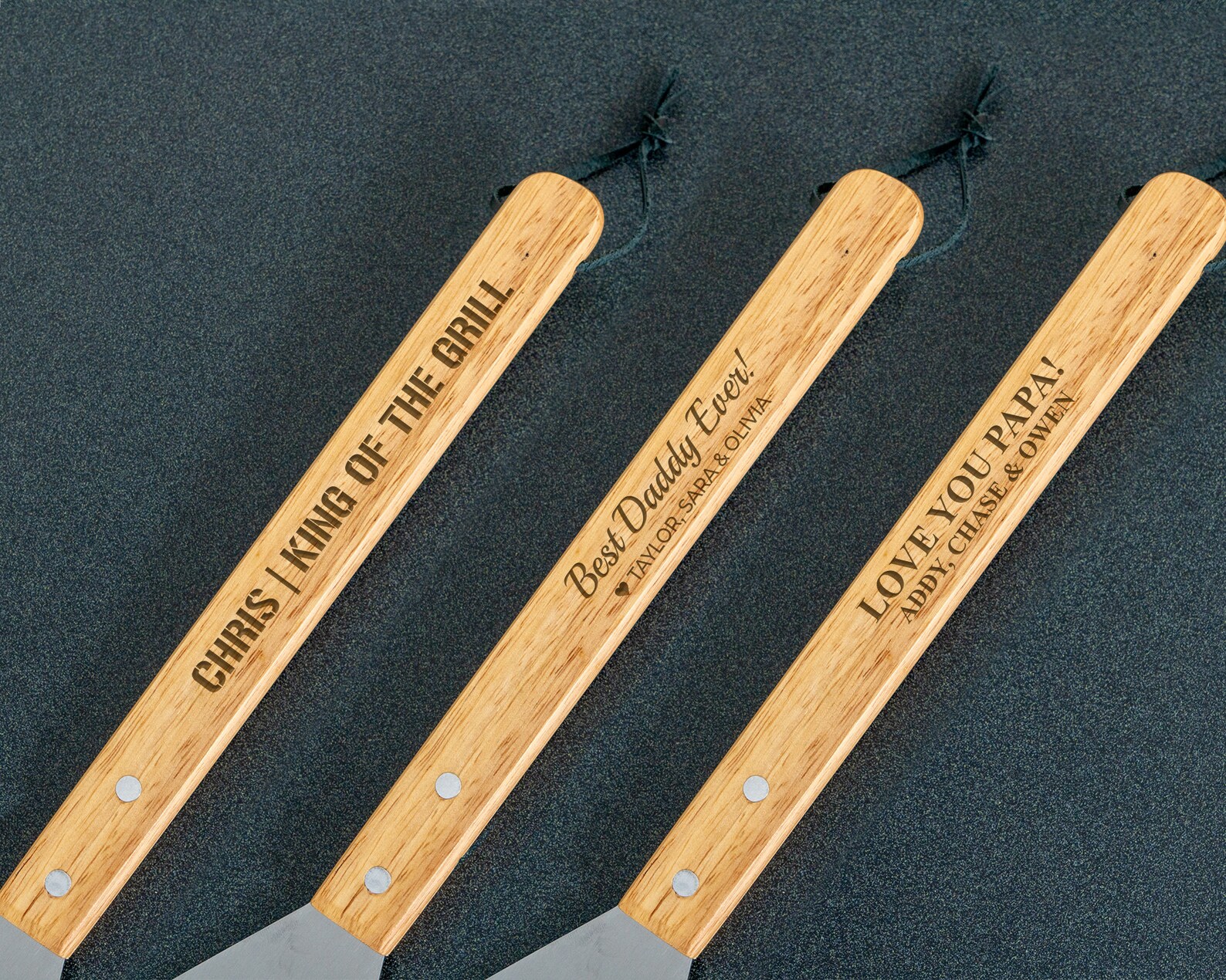 Personalized Spatula Grilling Spatula BBQ Spatula Bamboo - Etsy