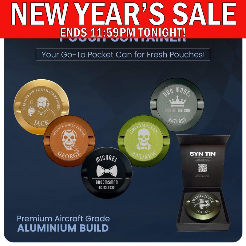 Custom Zyn Can Containers - Etsy