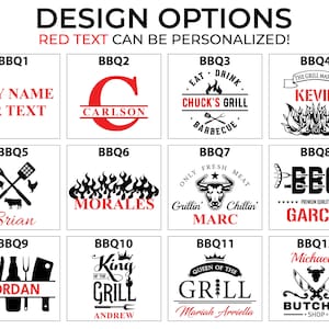 Grill Gift Set, BBQ Grilling Tools, Personalized BBQ Set, Barbecue Gift ...