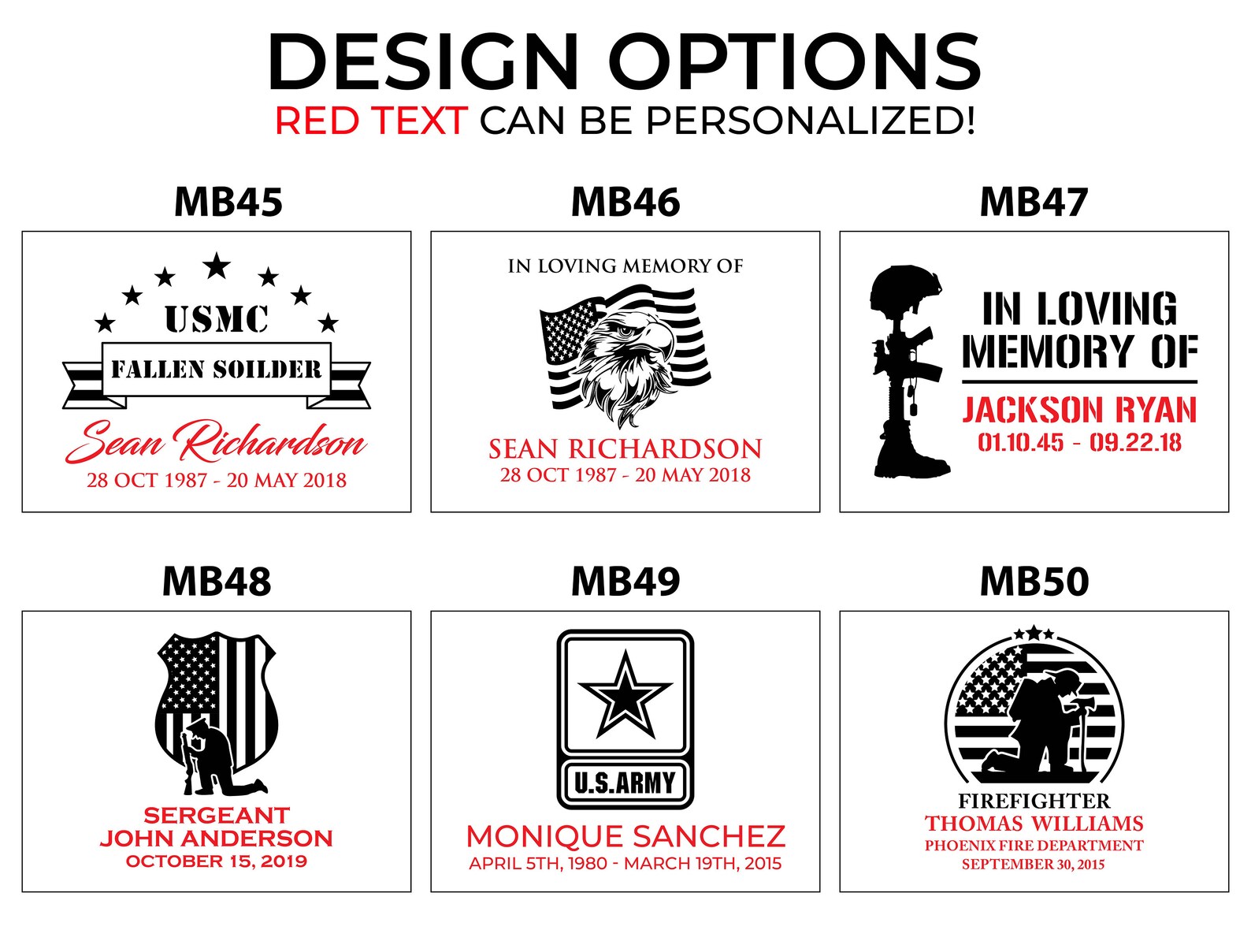 Fallen Soldier Memorial Box Custom Memorial Gift Military - Etsy