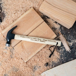 Personalized Hammer, Father's Day Gift Idea, Engraved Hammer, Daddy ...