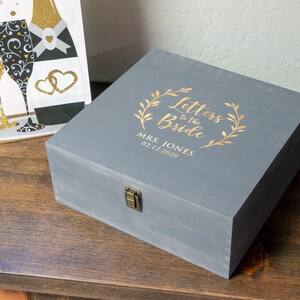 Letters to the Bride, Bridal Box Gift, Engagement Gift Box, Advice to ...