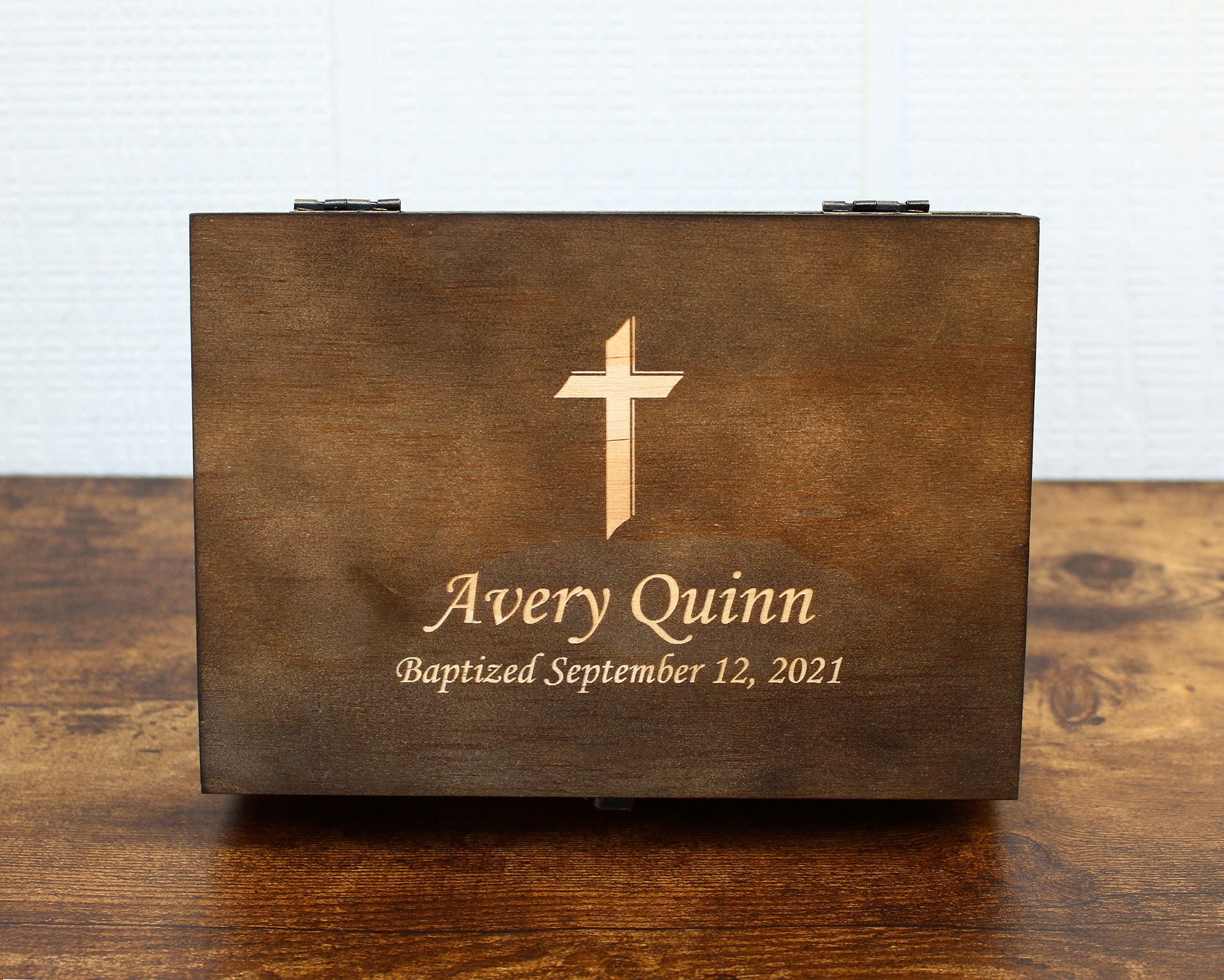 Baptism Gift Baptism Memory Box Keepsake Box Baptism Gift | Etsy