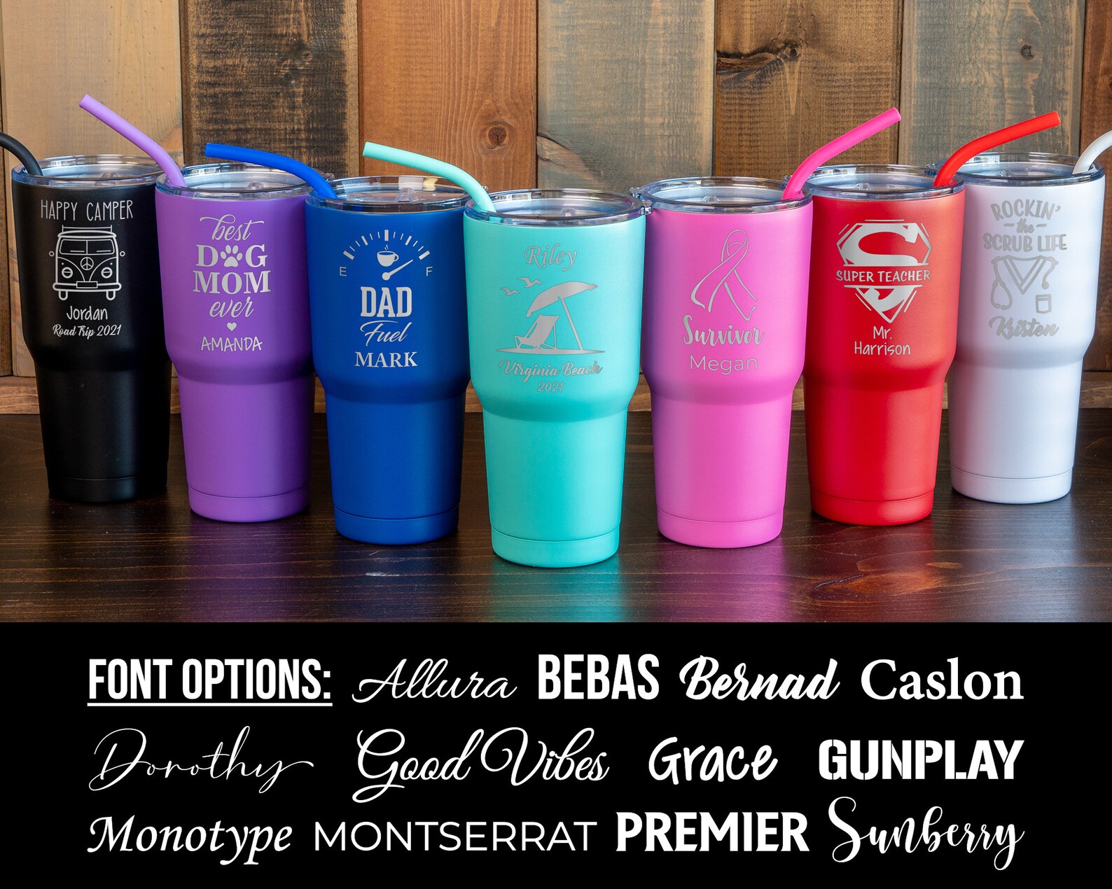 Personalized Tumbler Insulated Tumbler Engraved Cup Custom - Etsy