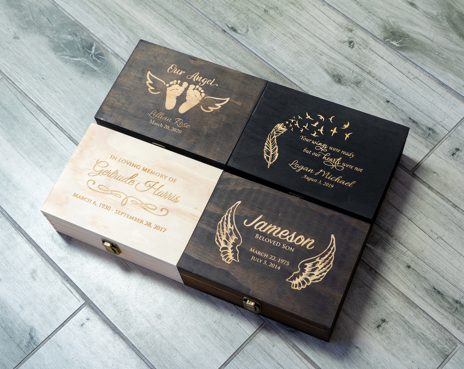 Memorial Gift Box Memorial Gifts Memory Box Memorial - Etsy