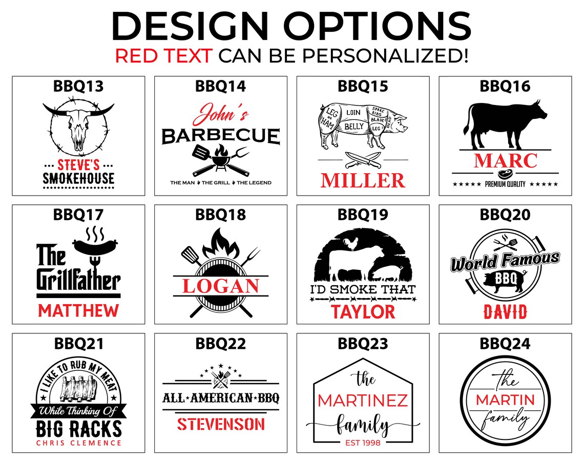 Gift for Dad Personalized Grill Set Custom Father's Day - Etsy