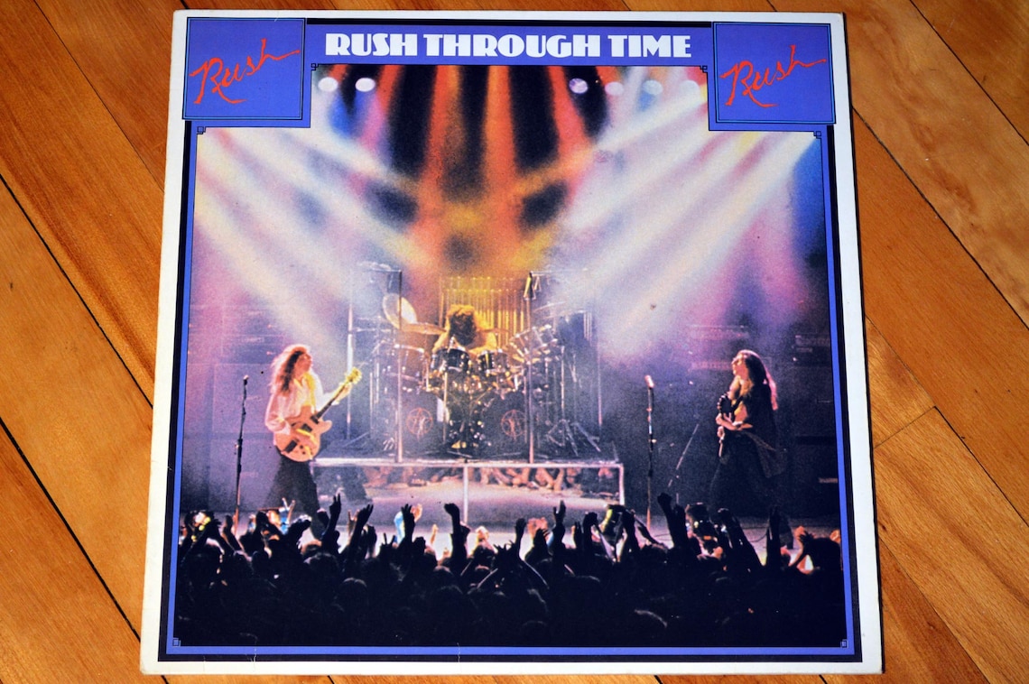 Rush - Rush Through Time - Vinyl Record - 33 Rpm - Re-release - 1982 - Etsy