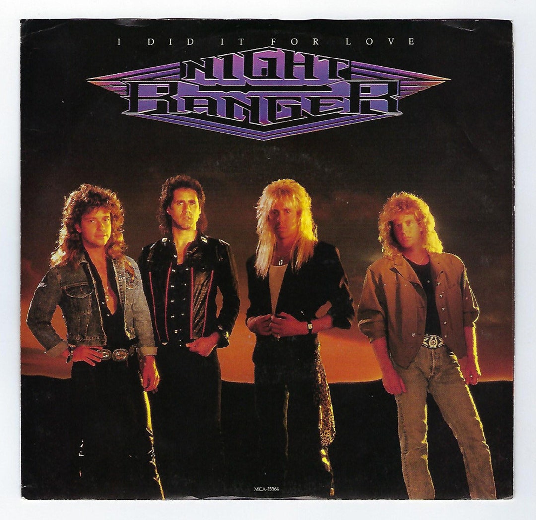Night Ranger - I Did It for Love / Woman in Love - 45rpm - 1988 - Etsy