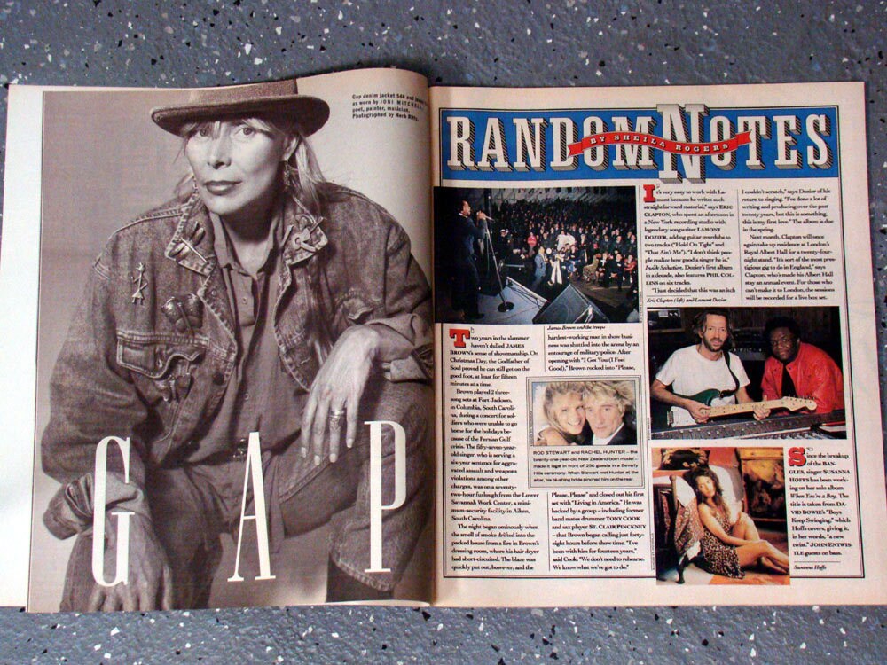 Sting Rolling Stone Magazine Issue 597 1991 - Etsy
