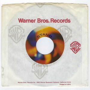 REM - Stand / Memphis Train Blues - 45rpm - 1988 - Etsy