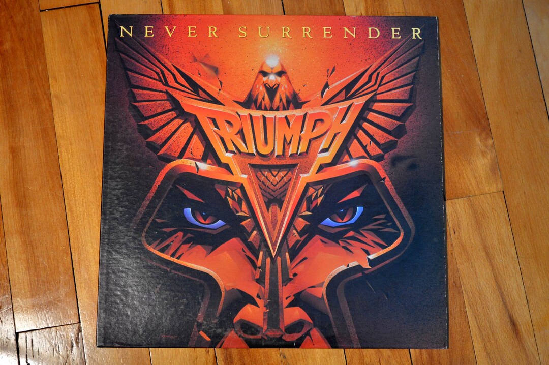 Triumph - Never Surrender - Original Pressing - Vinyl Record - 33 Rpm - 1983 - Etsy
