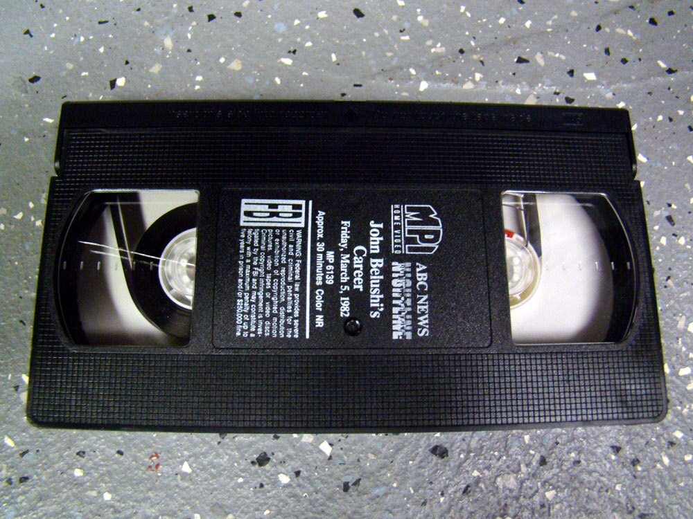 Nightline: John Belushi's Career - VHS - 1990 - Great Condition - Etsy