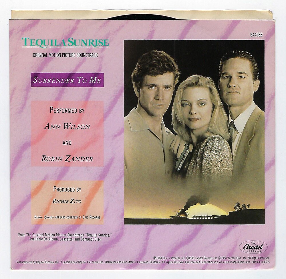 Ann Wilson & Robin Zander Surrender to Me 45rpm 1988 - Etsy