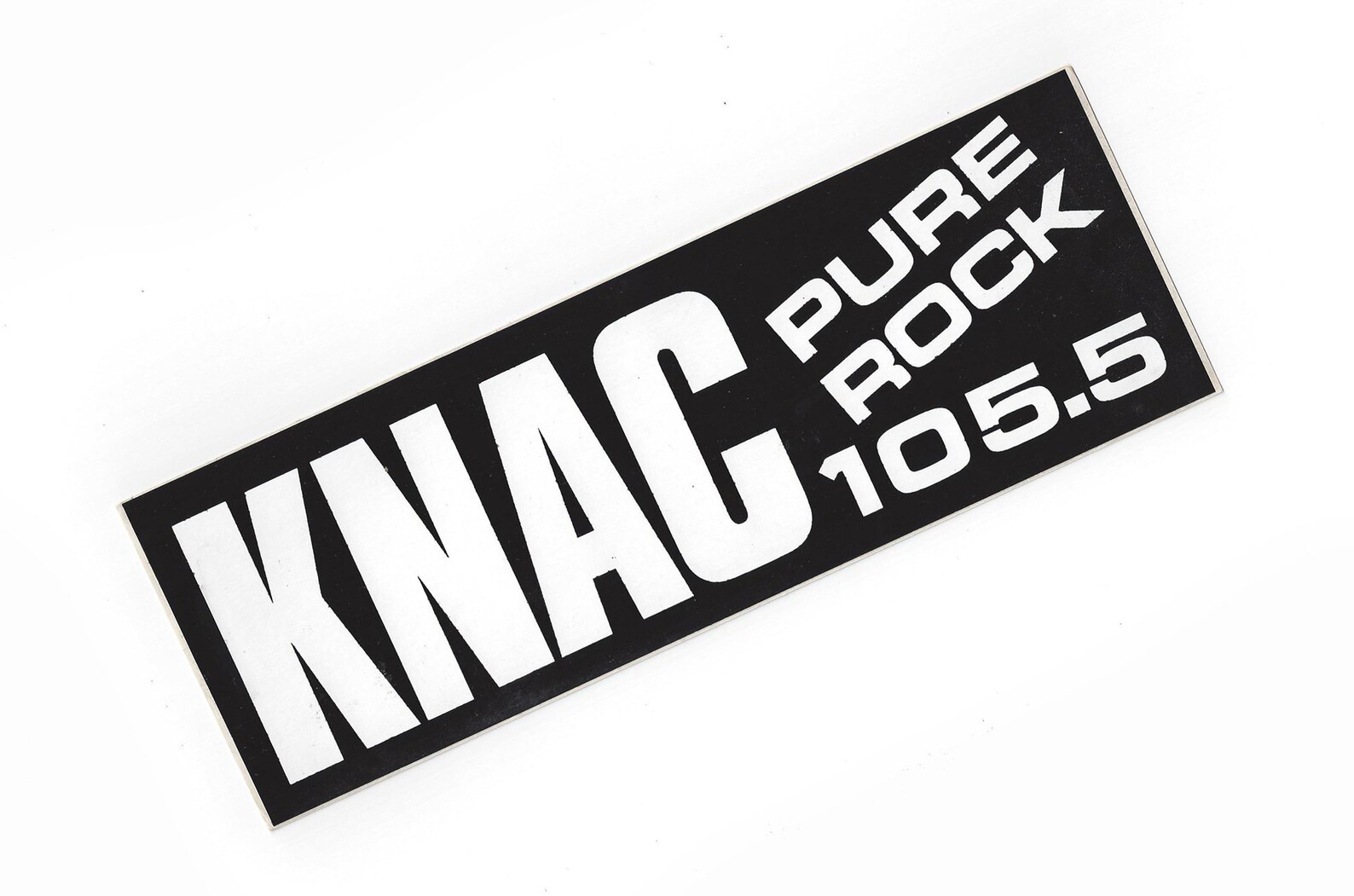 105.5 KNAC - Bumper Sticker - 1995 - Etsy