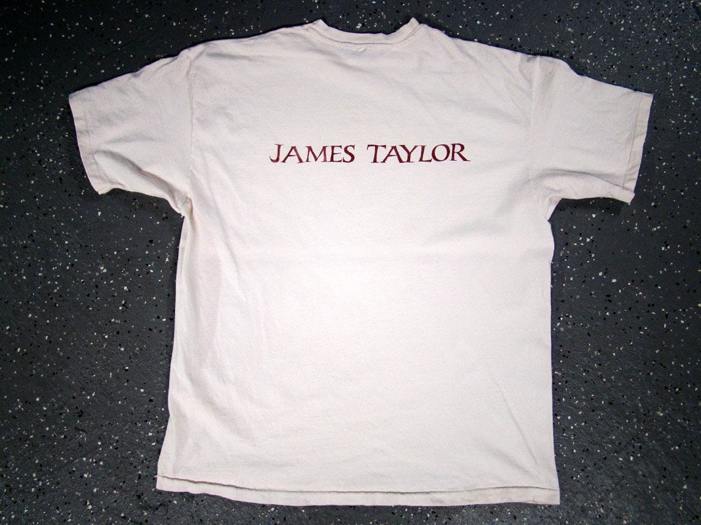 James Taylor 1992 Tour T Shirt (large) - Please Read Description! - Etsy