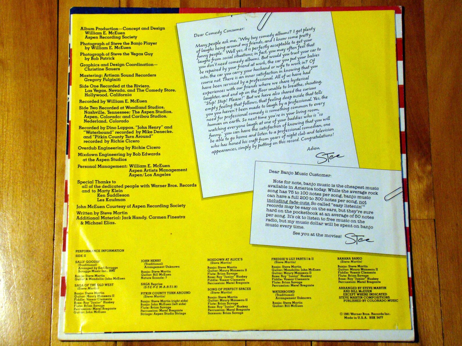 Steve Martin the Steve Martin Brothers Original Pressing - Etsy