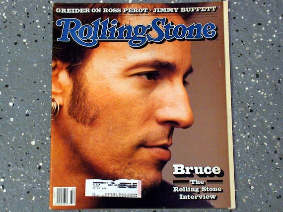 Bruce Springsteen Rolling Stone Magazine Issue 636 1992 | Etsy