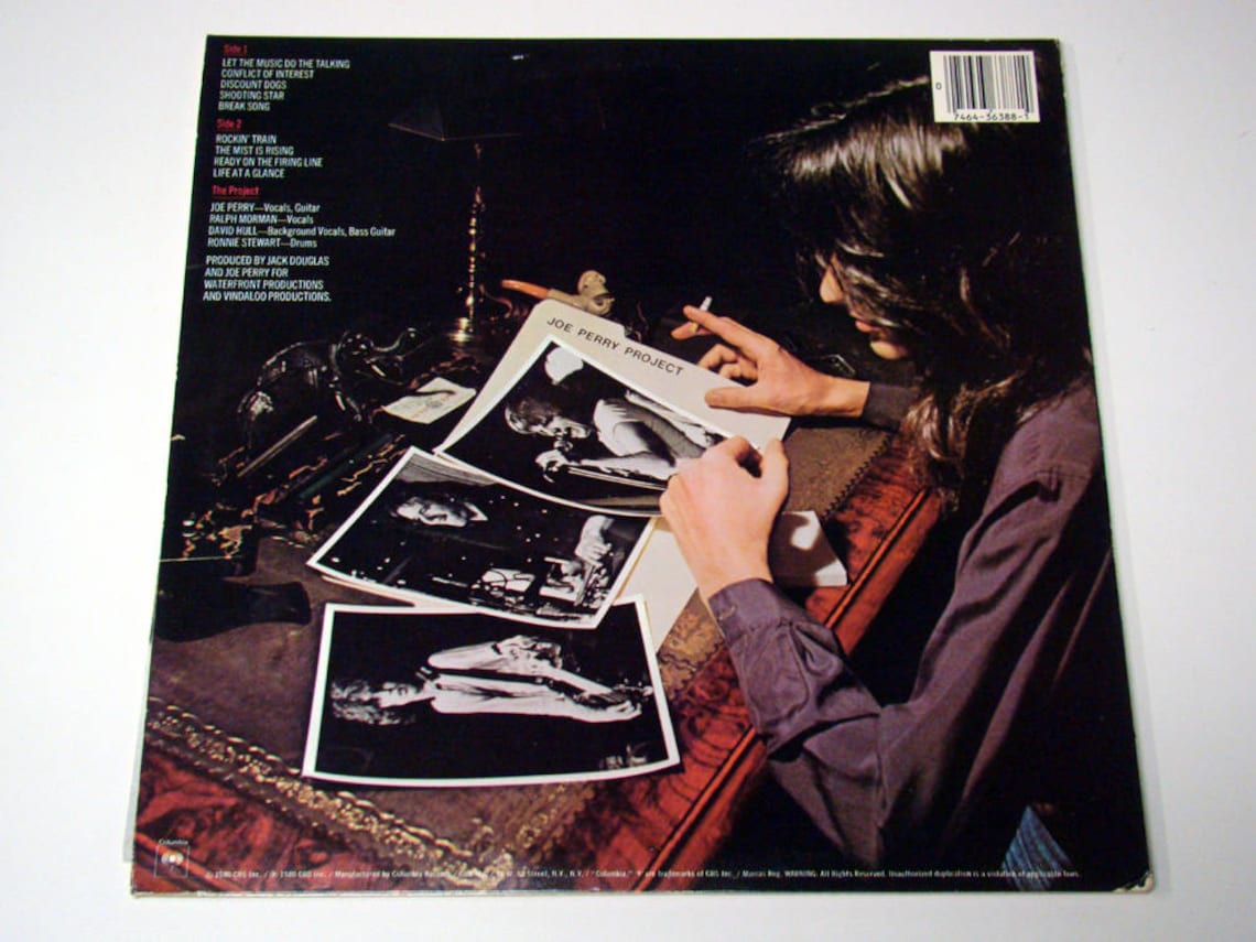 The Joe Perry Project - Let the Music Do the Talking - Original ...