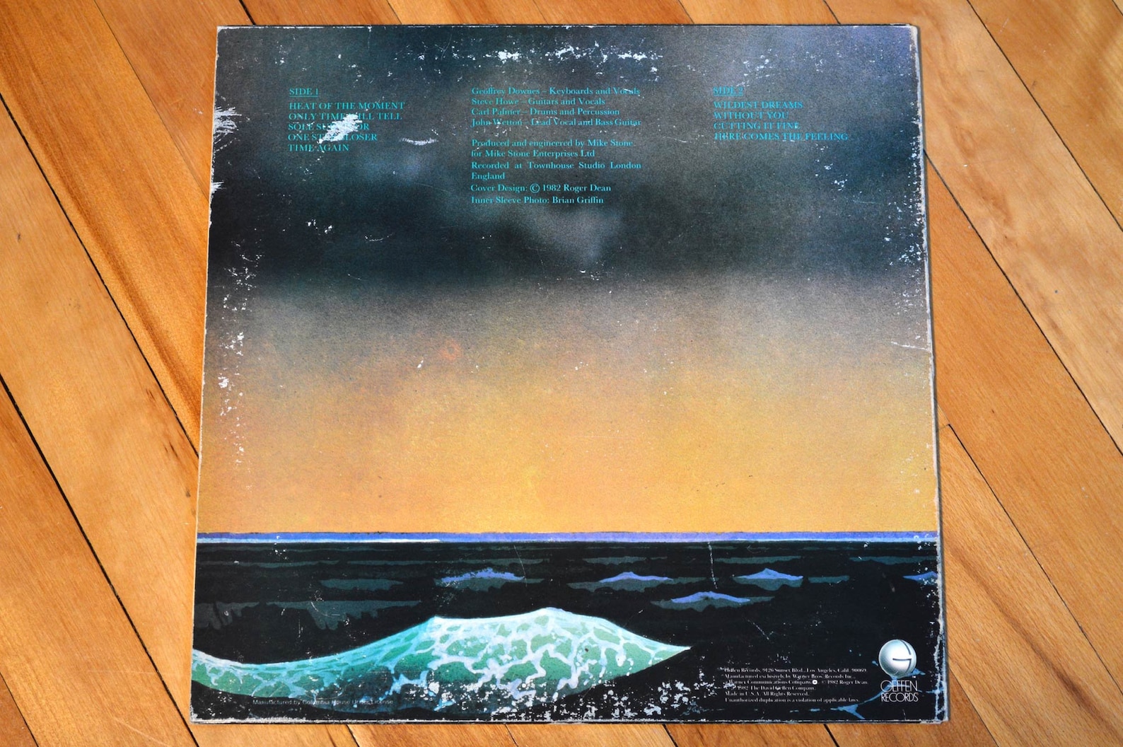 Asia Self-titled Debut Album Vinyl Record Original - Etsy