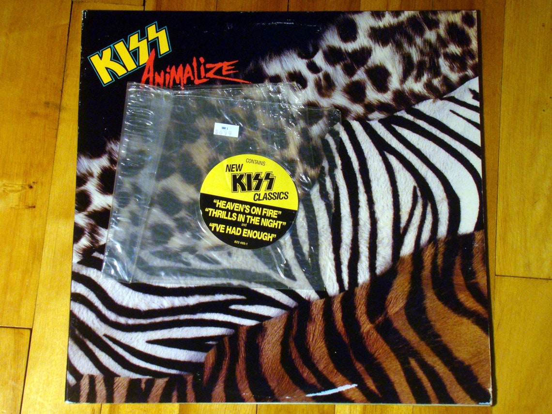 Kiss Animalize Schallplatte Original Pressung 33 U/min - Etsy.de