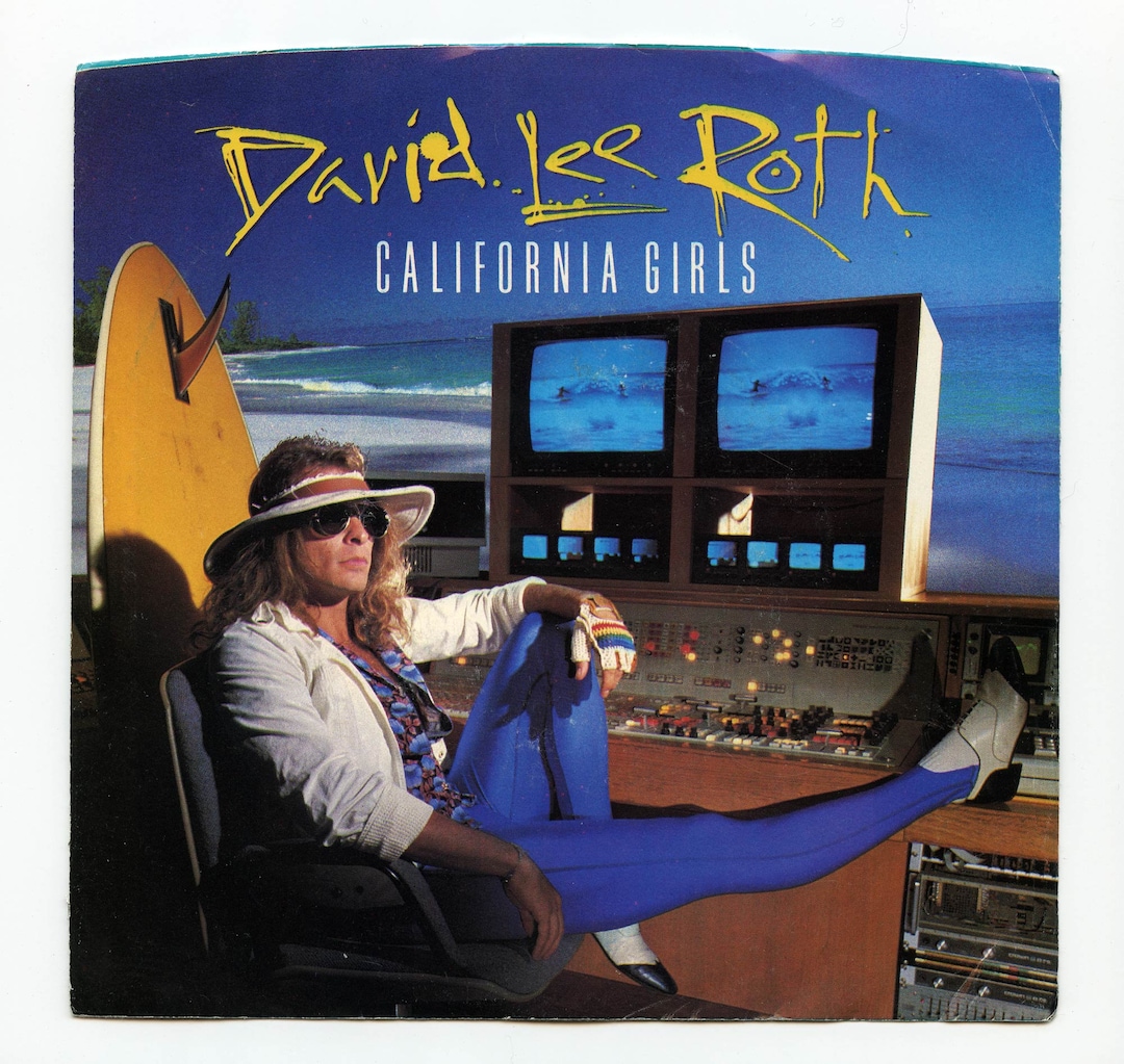 David Lee Roth - California Girls / California Girls (remix) - 45rpm ...
