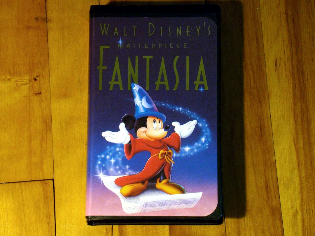 Fantasia Walt Disney's Masterpiece VHS 1991 - Etsy