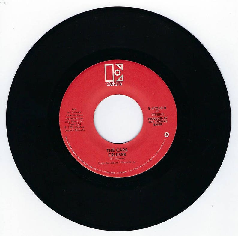 The Cars - Shake It up / Cruiser - 45rpm - 1981 - Etsy