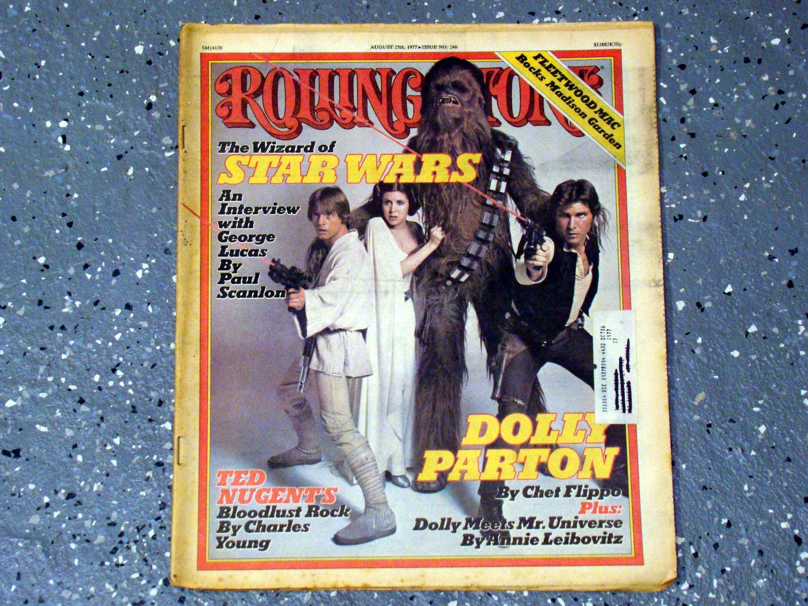 Star Wars - Rolling Stone Magazine Issue# 246 - 1977 - Etsy