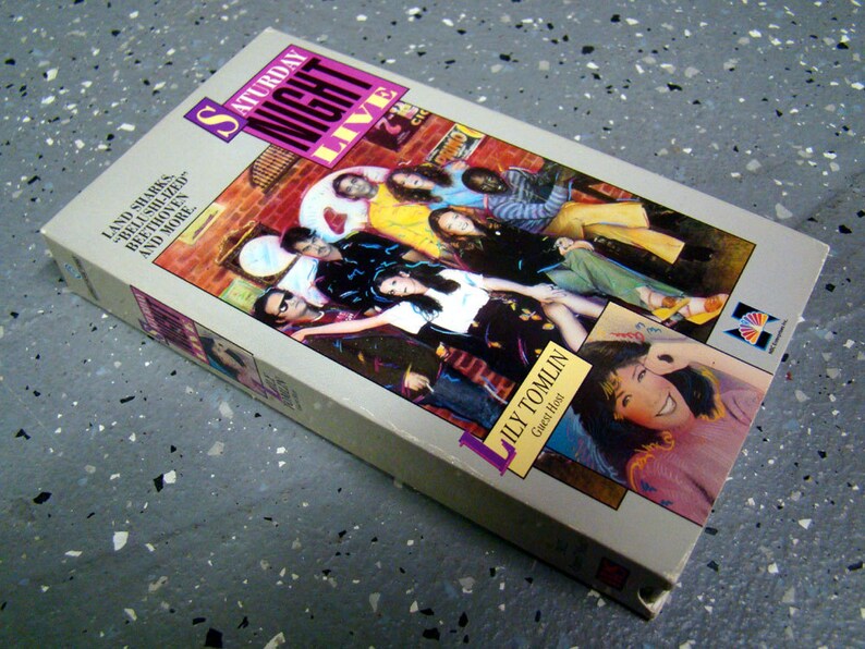 Saturday Night Live With Host Lily Tomlin Vhs 1989 Great Condition Etsy