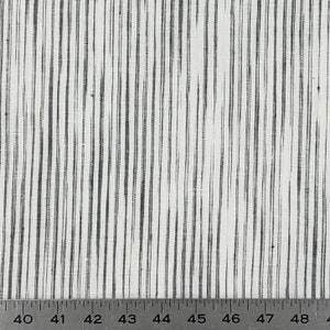 Narrow Irregular Stripe 100% Natural Linen Fabric by the Yard / 50 ...