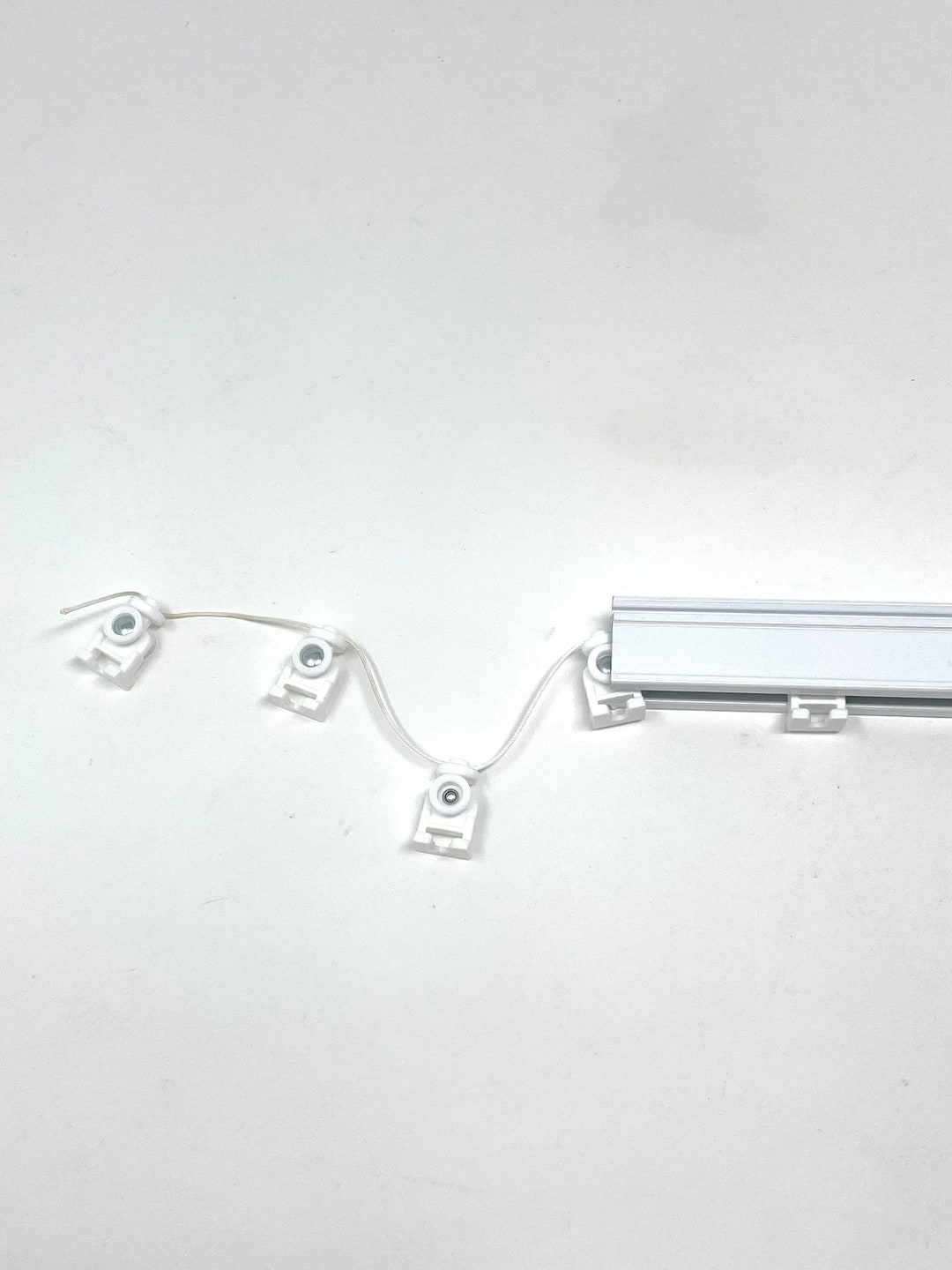 Ripple Fold Curtain Hardware Track, Heavy Duty Tracks for Curtain and ...