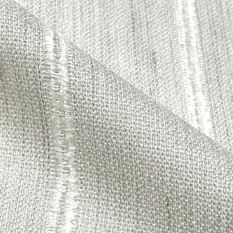 Stripe Embroidery Blend Linen Fabric, 118"width, CL1060 - Etsy