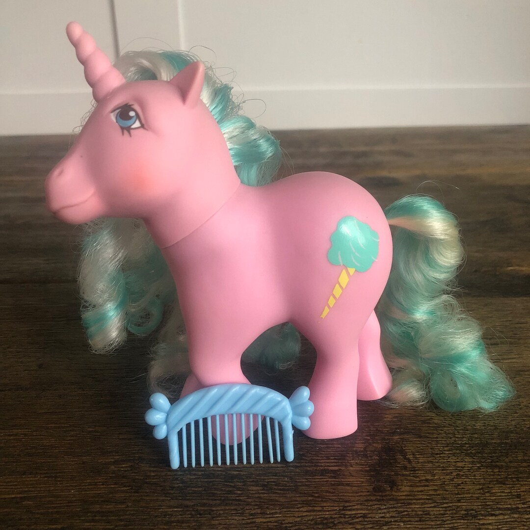 G1 Vintage My Little Pony Candy Cane Ponies “sugar Sweet”! *HTF-RARE ...