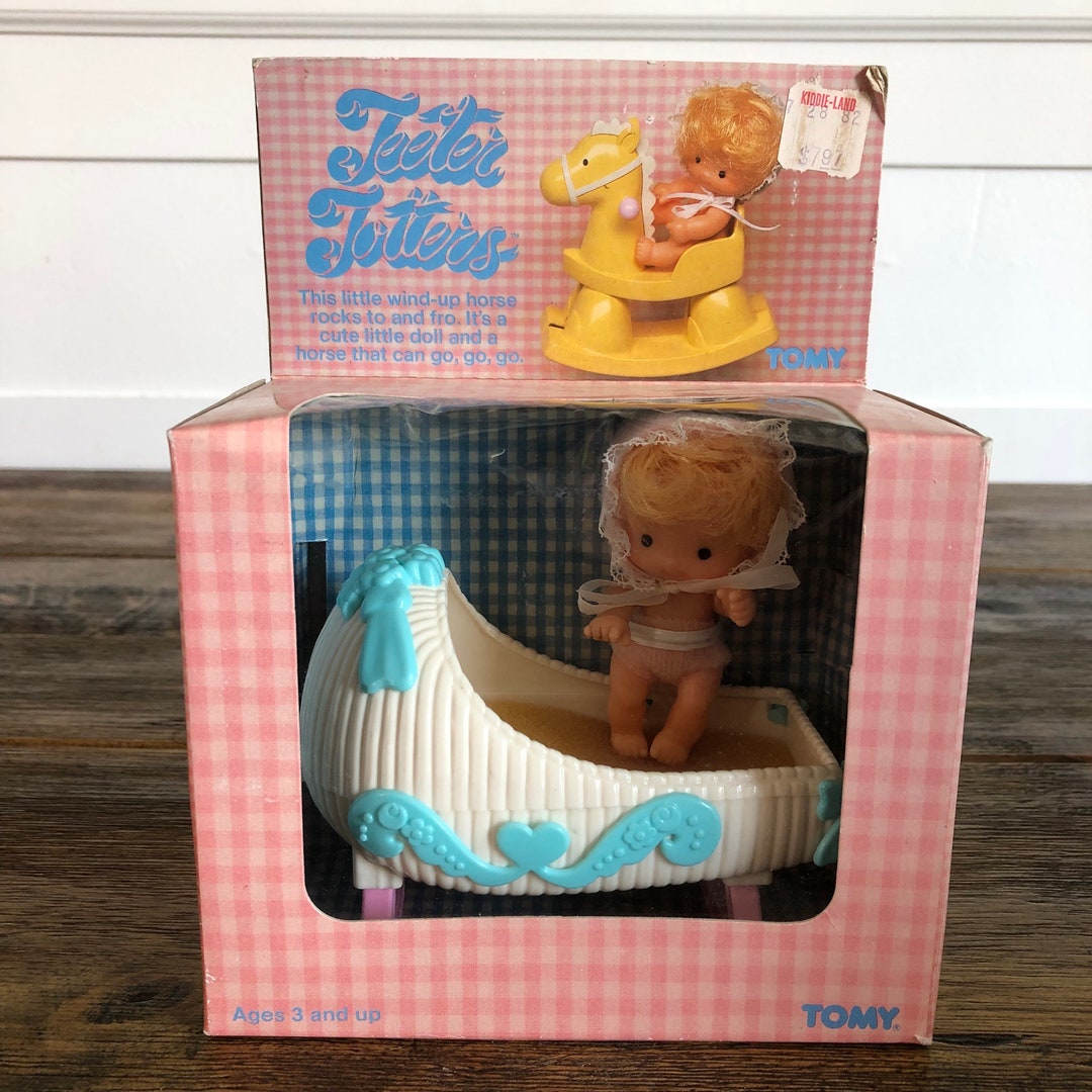 80s Tomy Teeter Totters Doll RARE-HTF-NIB - Etsy
