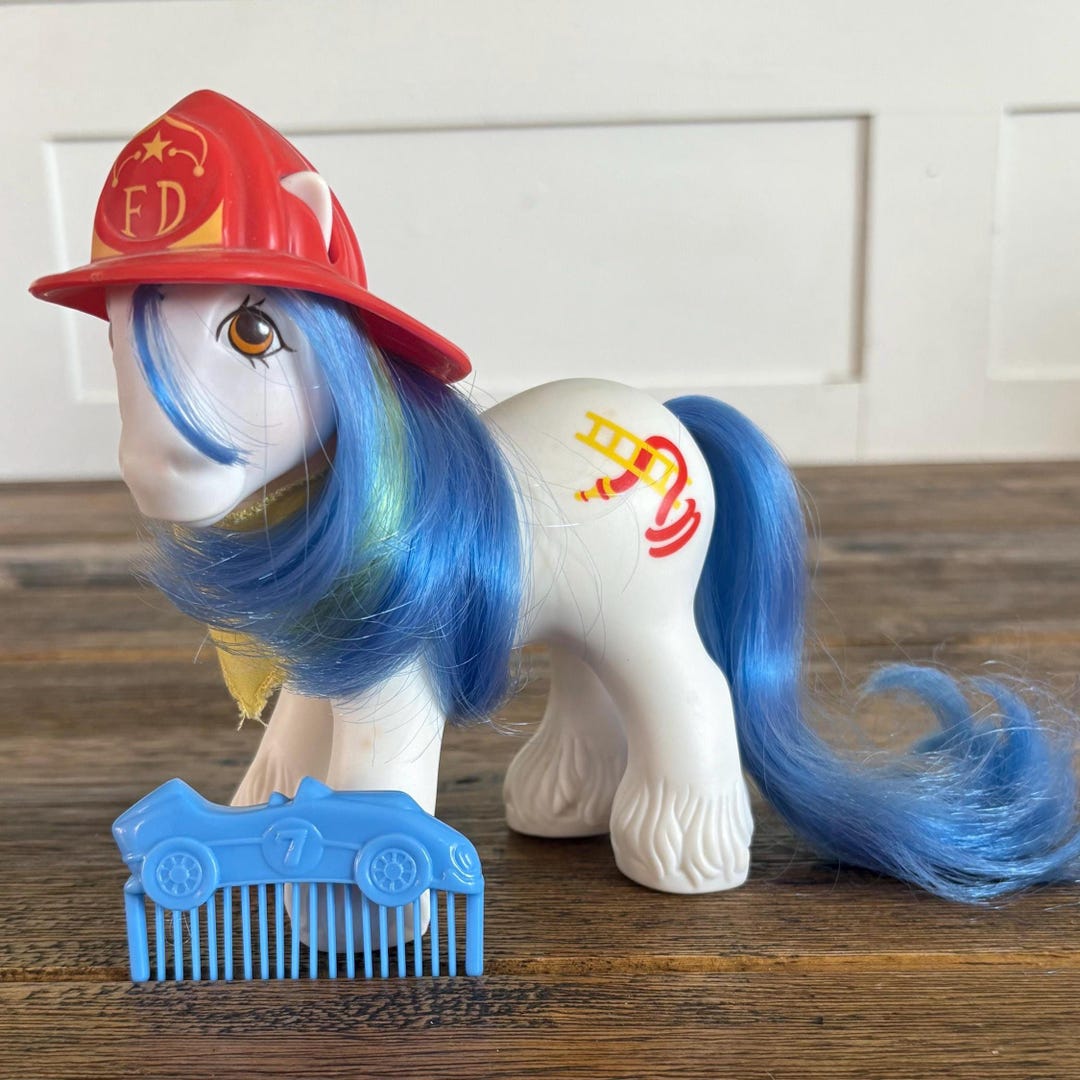 G1 Vintage My Little Pony Big Brother “chief”! *COMPLETE-RARE-HTF* - Etsy