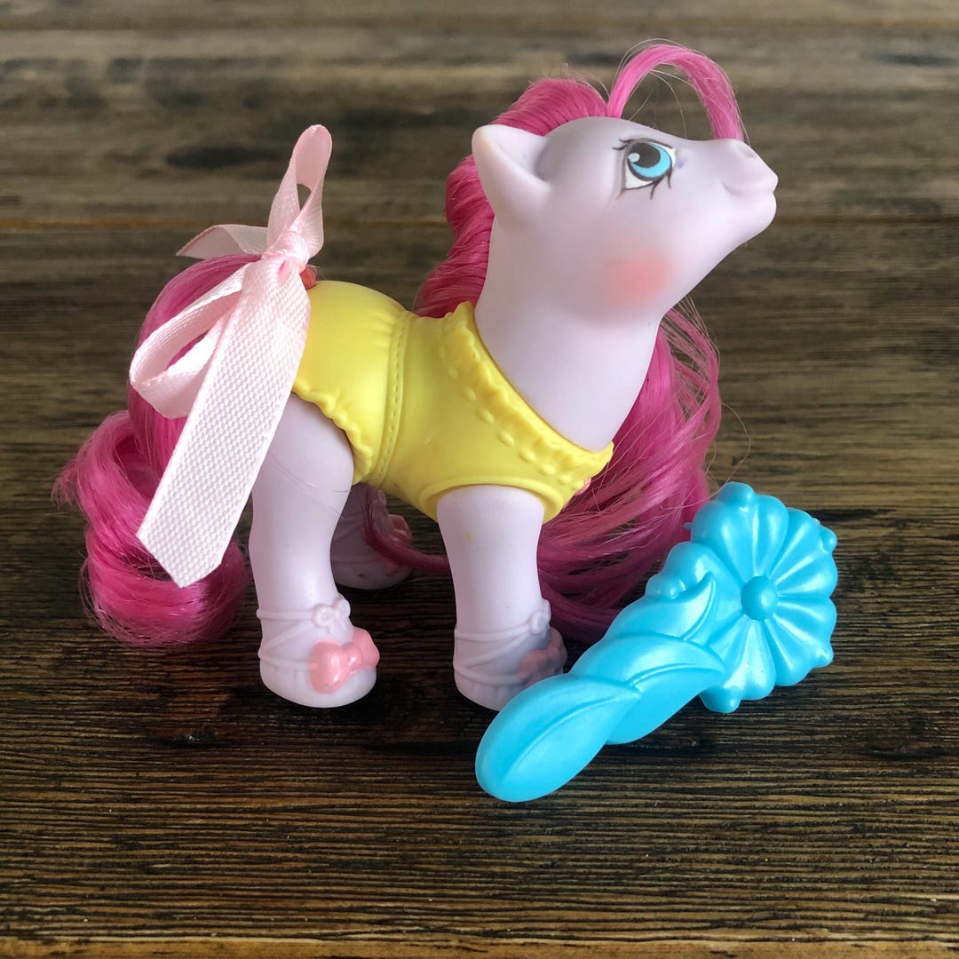 G1 Vintage My Little Pony Baby Ballerina “baby Sweetsteps” W/brush ...