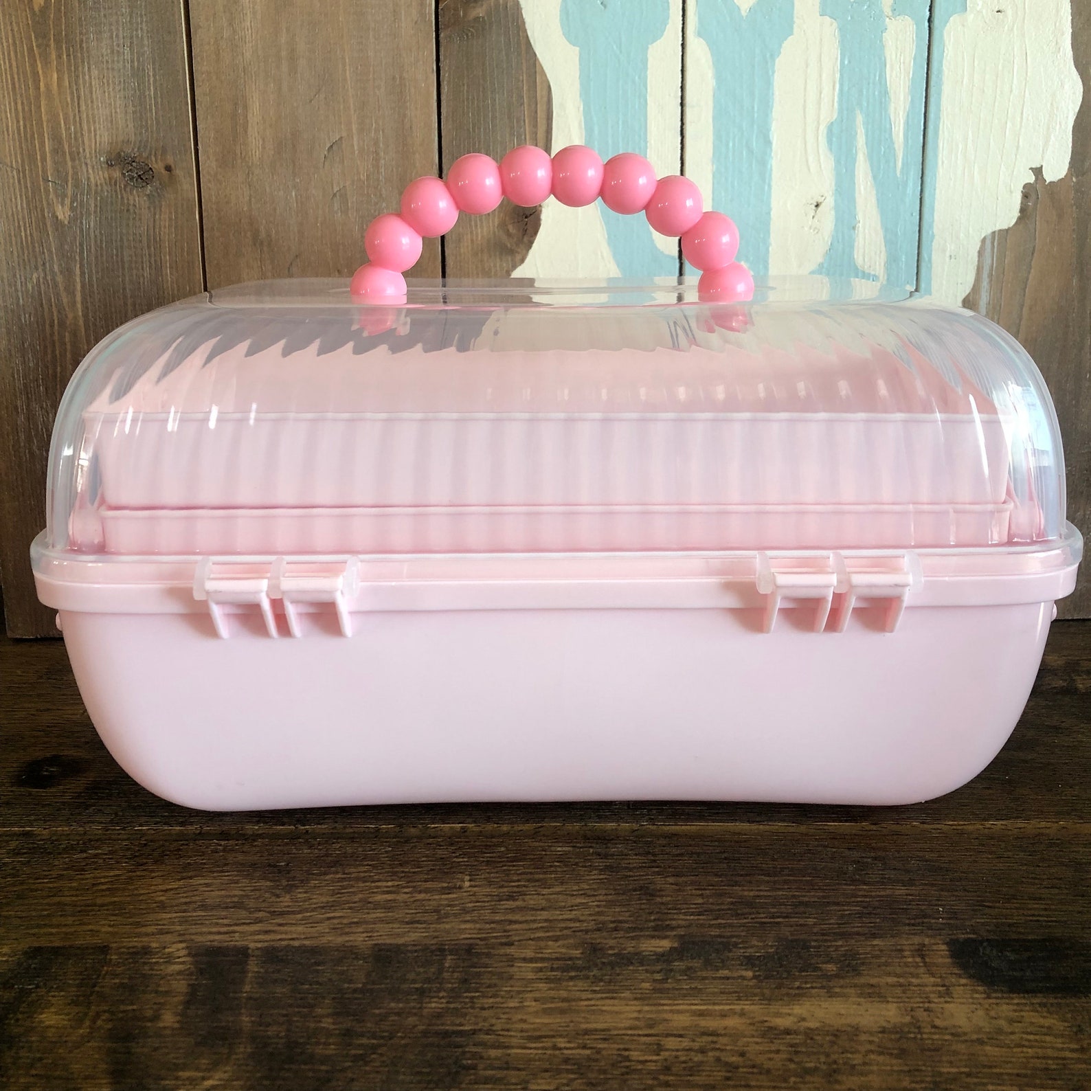 Hand Made Polly Pocket Inspired Caboodle Storage! *PINK* - Etsy