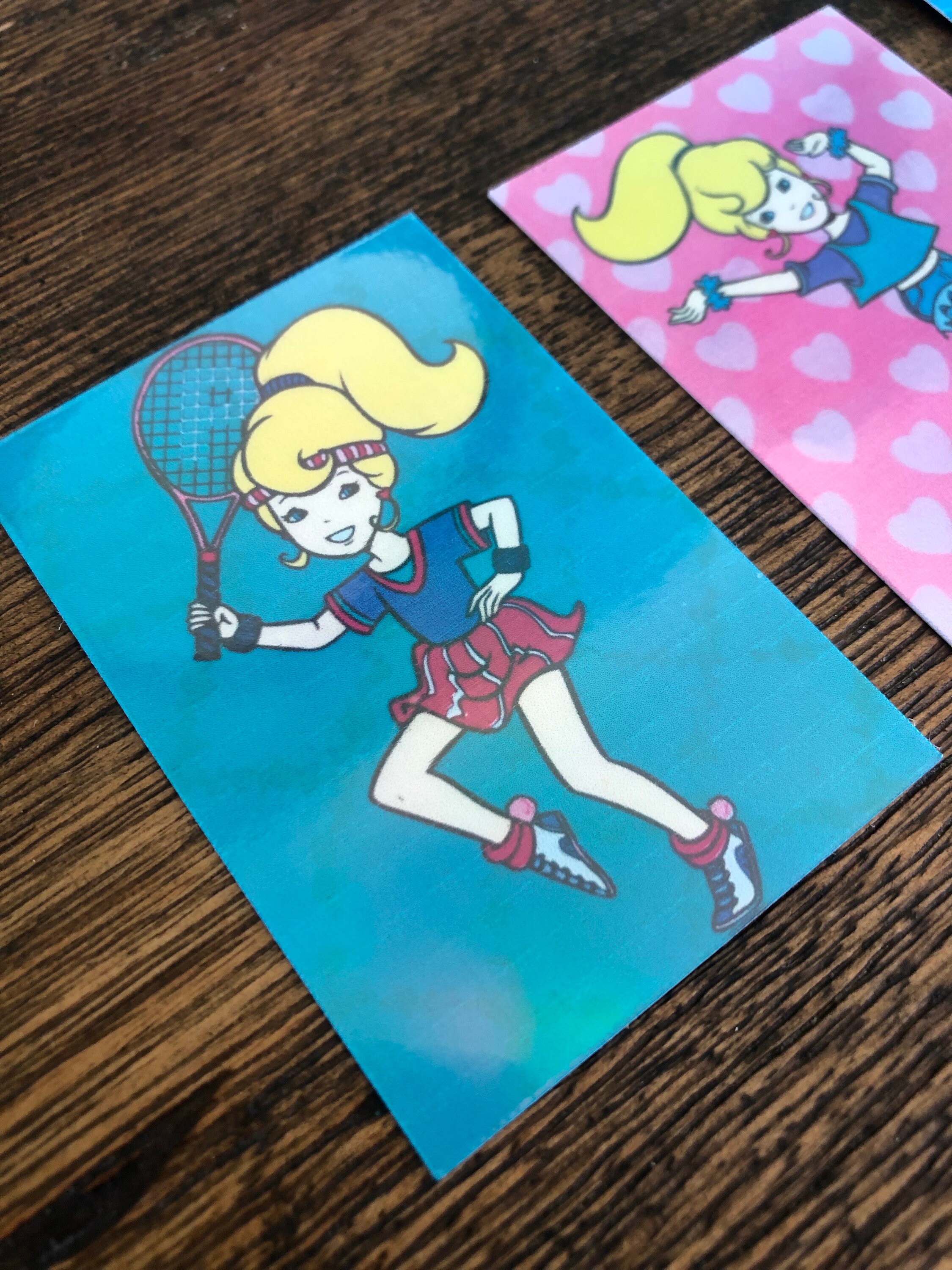 Vintage Style Repro Holographic Polly Pocket Stickers YOU - Etsy