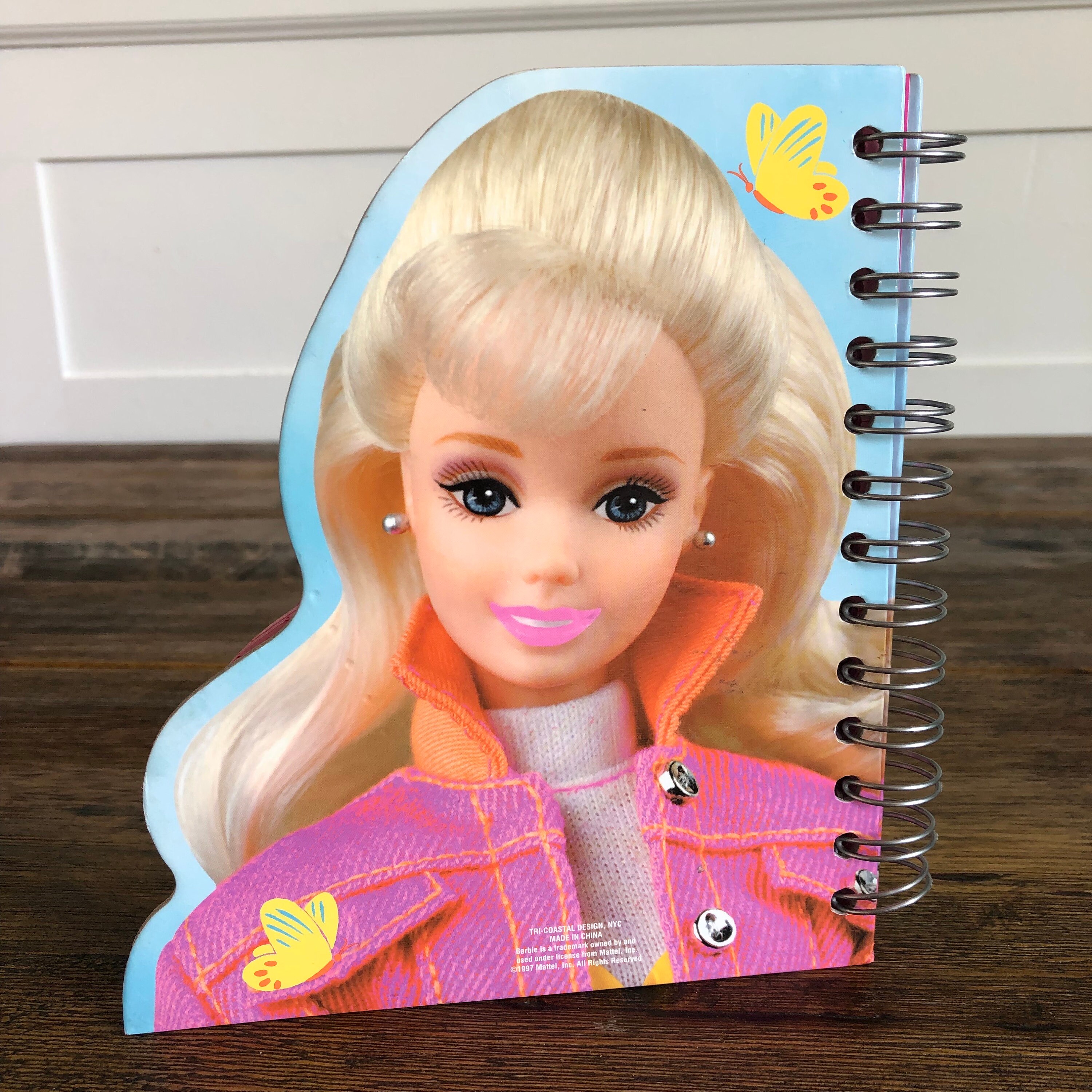 1997 Vintage Barbie Notebook - Etsy