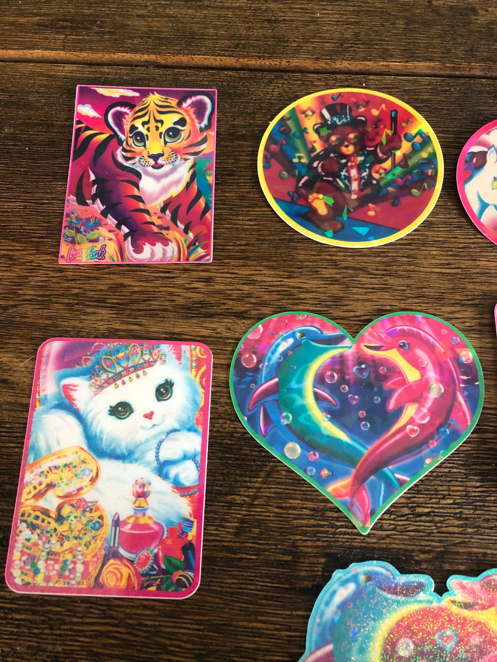 Vintage Style Holographic LF Rainbow Inspired Stickers! *YOU CHOOSE #1 ...