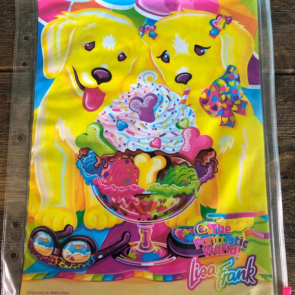 Lisa Frank Folders and Notebooks - Etsy