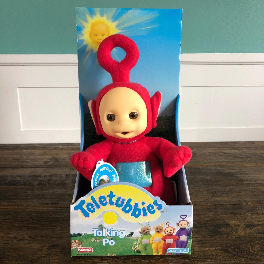 Vintage 90’s Teletubbie’s “talking Po” Plush *MIB-RARE-HTF* - Etsy