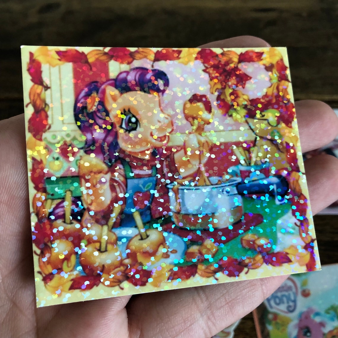 G3 Holographic My Little Pony Halloween/autumn Inspired Stickers! *YOU ...