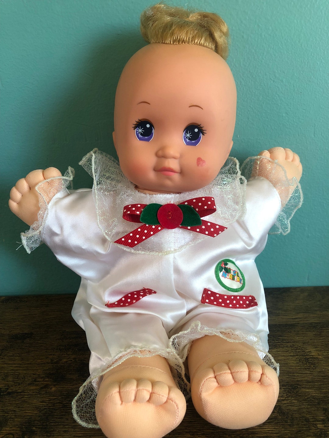 1990 Mattel Magic Nursery Holiday/christmas Baby *HTF-ULTRA-RARE* - Etsy