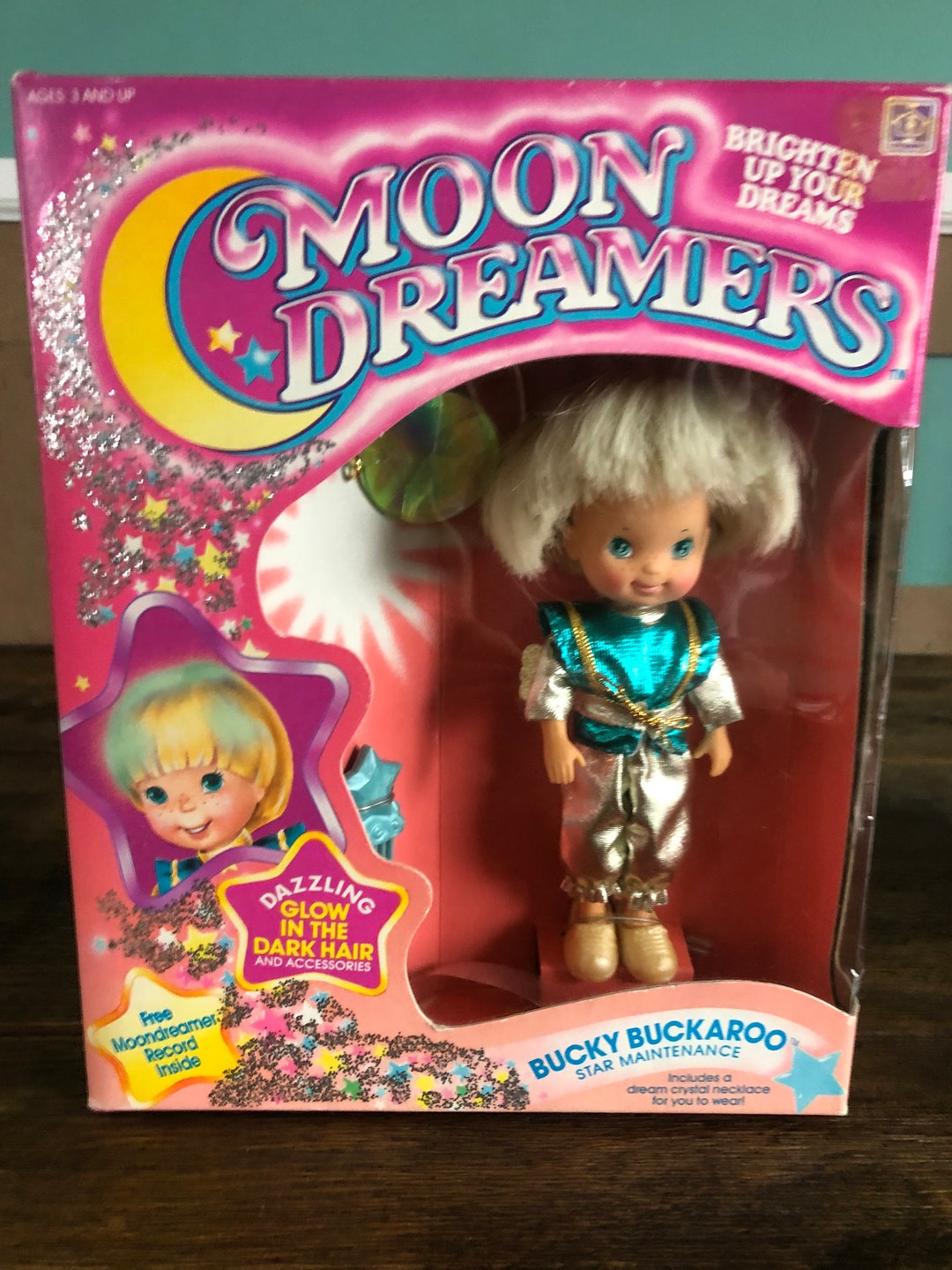 80s Moondreamers bucky Buckaroo Doll MIB-RARE-HTF - Etsy