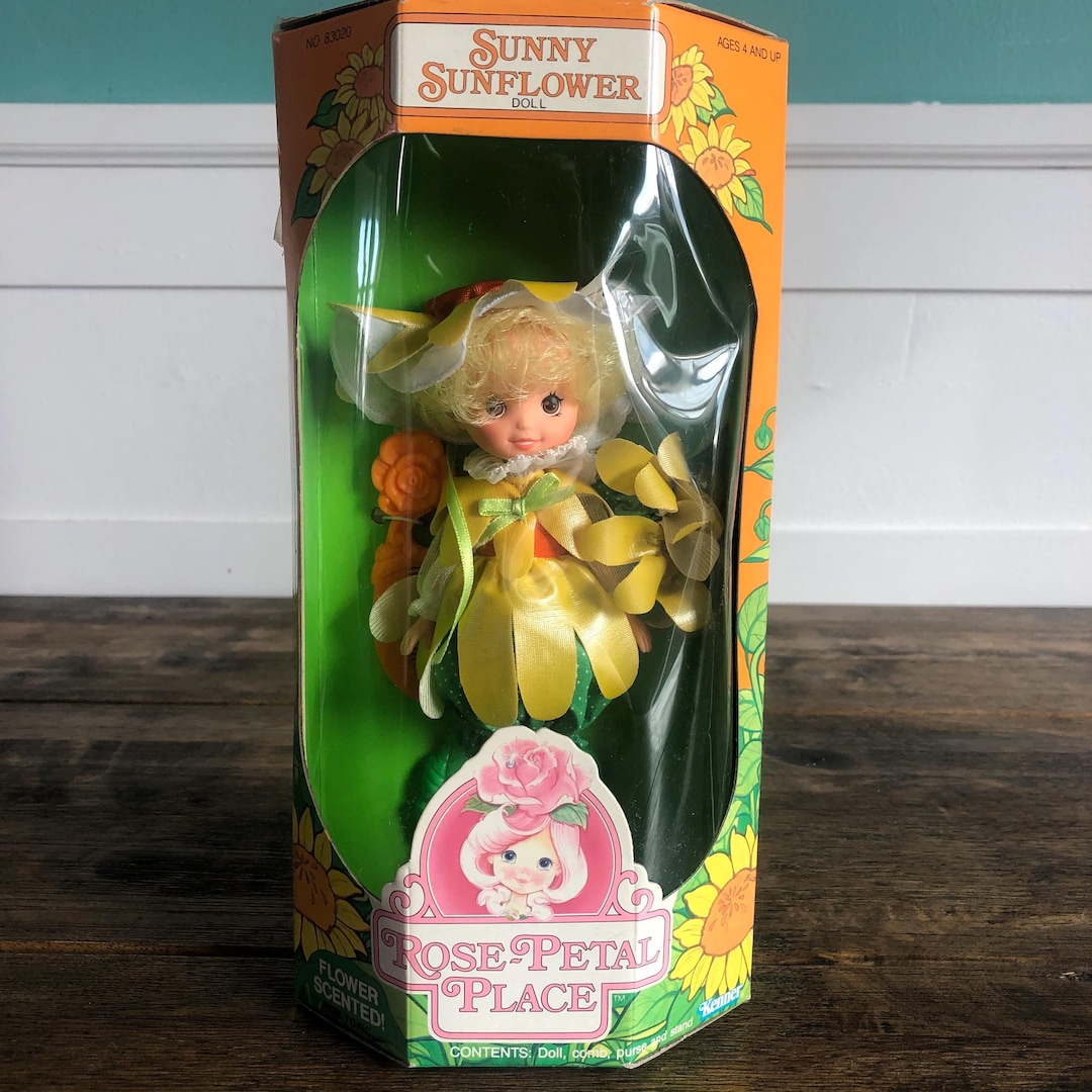 Vintage Rose Petal Place “sunny Sunflower” Doll *MIB-RARE-HTF* - Etsy