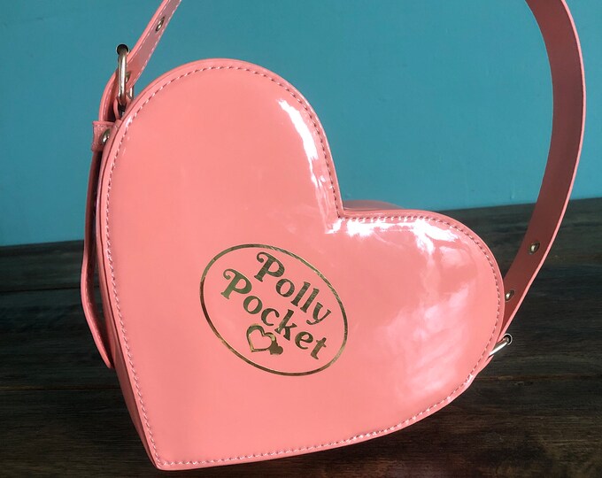 Hand Made Polly Pocket Inspired Peach Heart Purse! - Etsy
