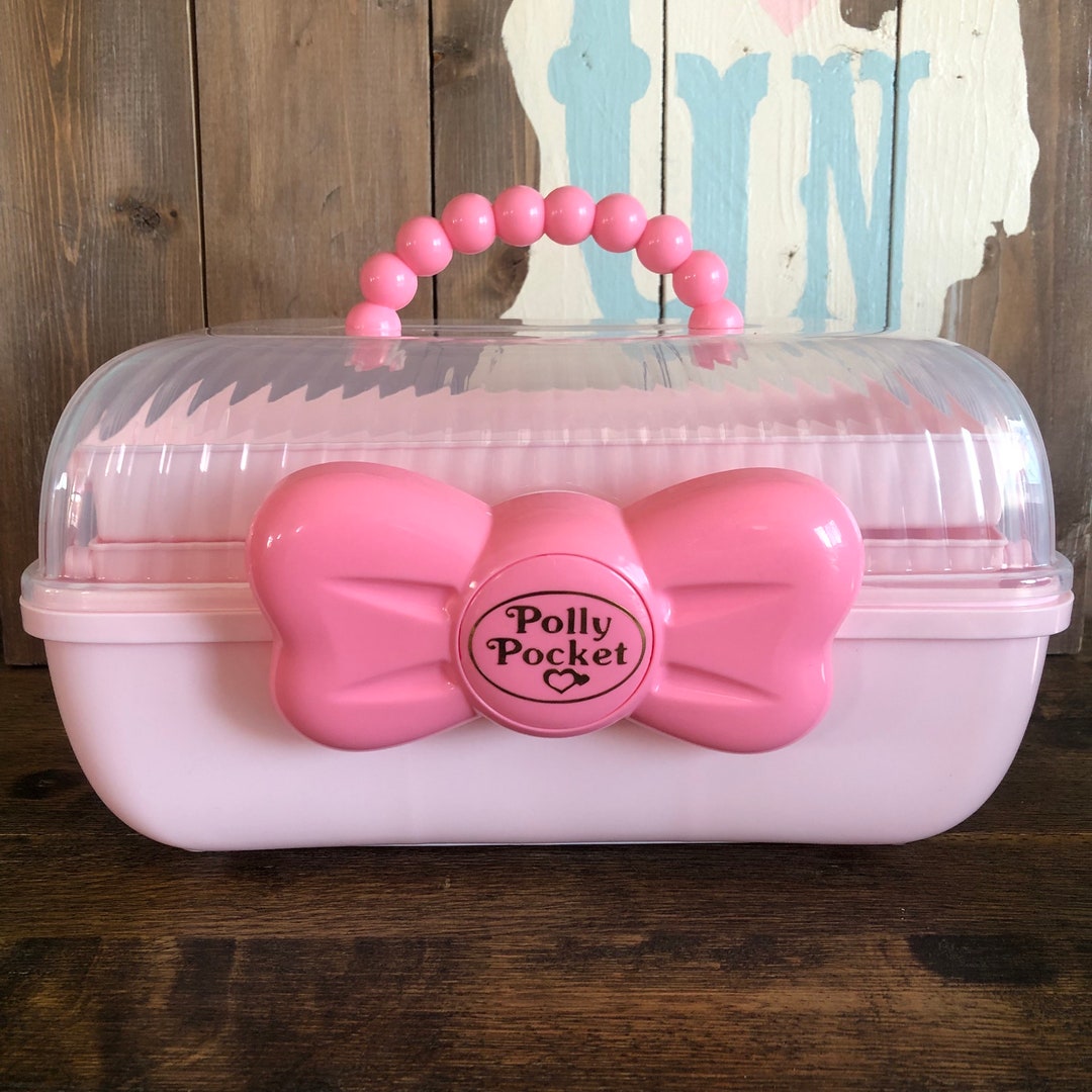 Hand Made Polly Pocket Inspired Caboodle Storage! *PINK* - Etsy