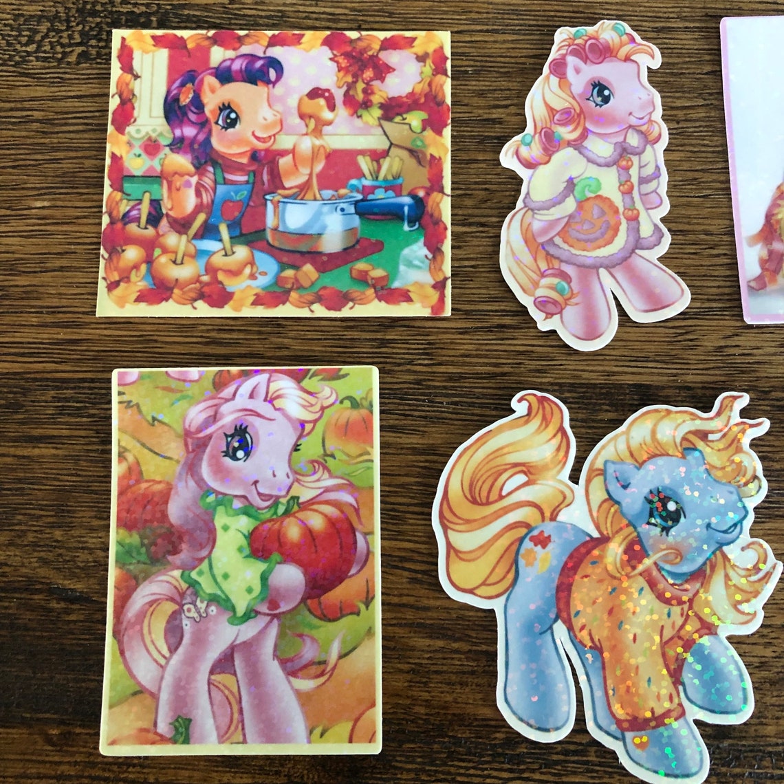 G3 Holographic My Little Pony Halloween/autumn Inspired Stickers! *YOU ...